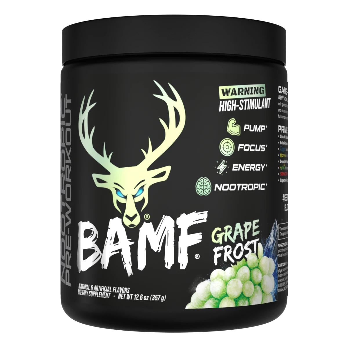 BAMF High Stimulant Nootropic Pre-Workout - Bucked Up